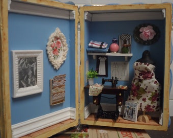 Miniature room box | Etsy
