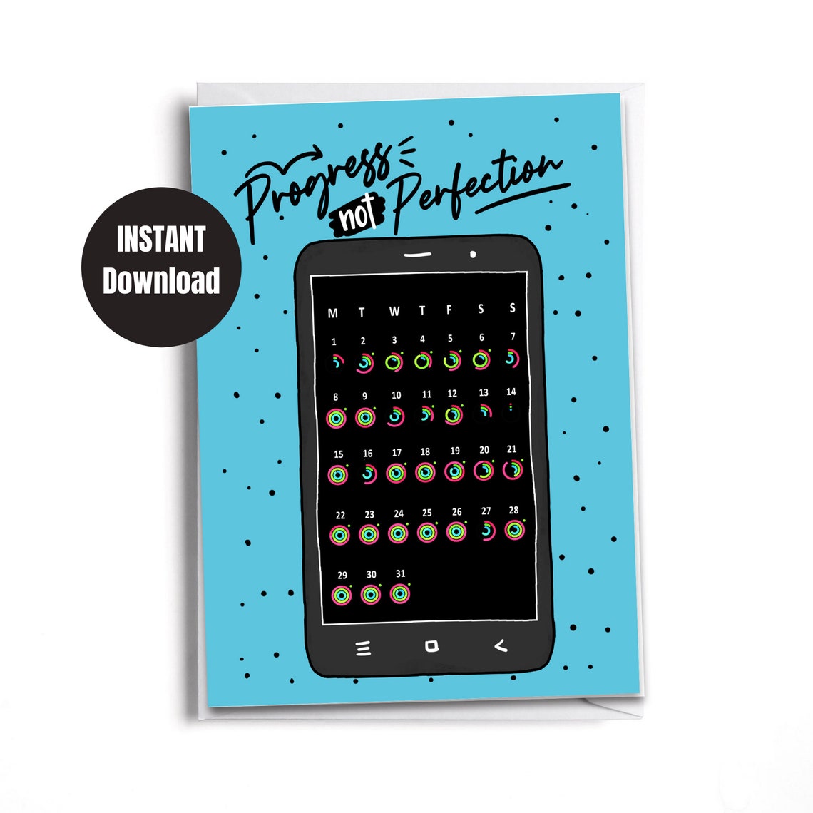 Printable Downloadable Card Digital Instant Download - Etsy