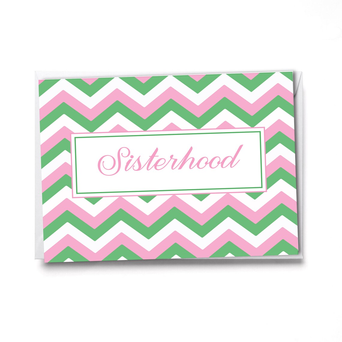 Pink and Green Sisterhood Welcome Soror Happy Birthday - Etsy