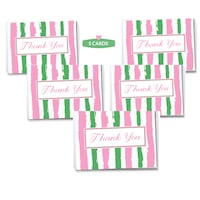 Customizable AKA Thank You Cards(4) - Etsy