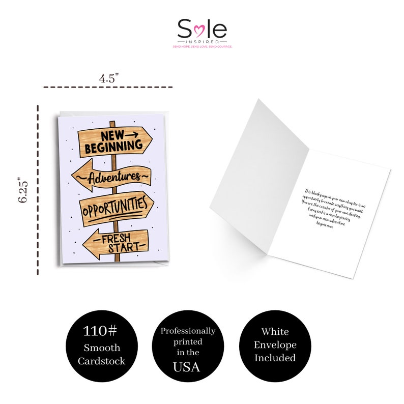 Celebrate a New Beginning | Congratulations | Adventure Awaits - Etsy