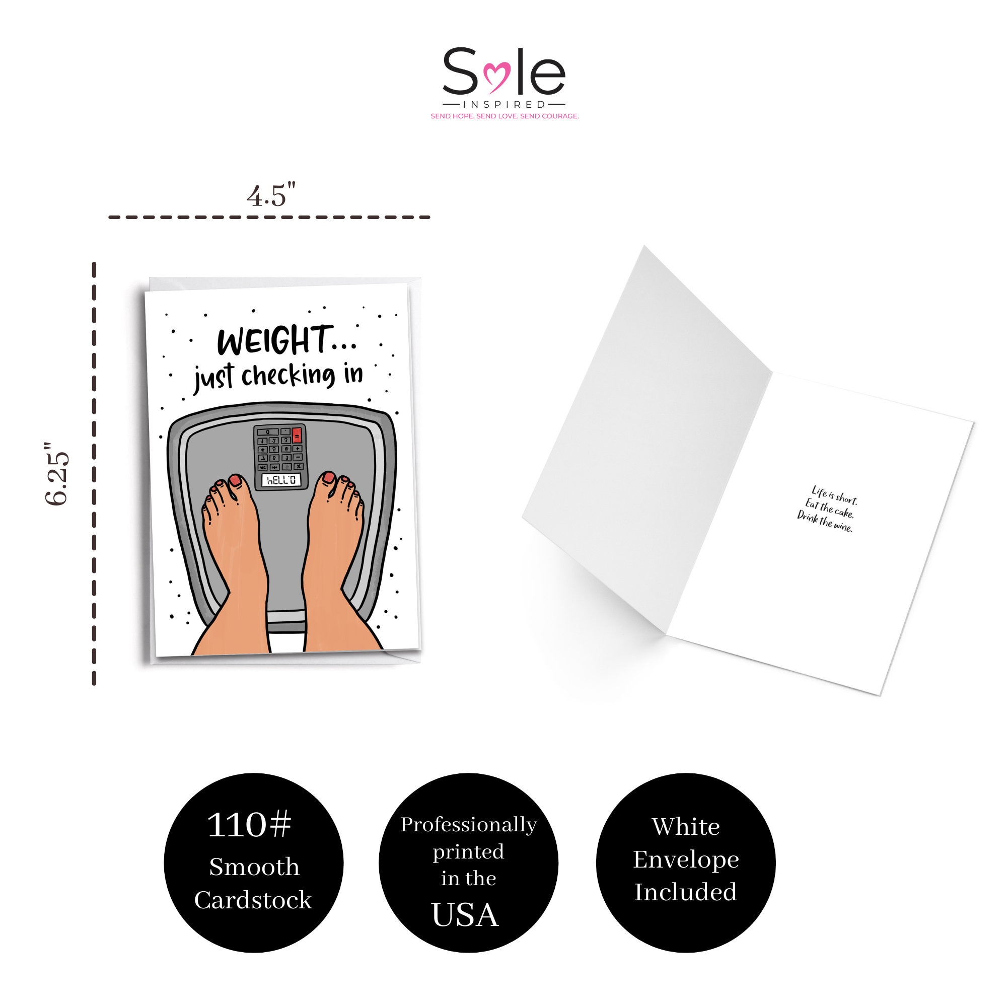 Weight Loss ... Checking Scale Funny Card Transformation - Etsy