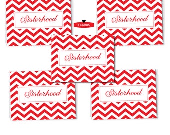 Happy Birthday Soror, Delta, Delta Sigma Theta Sorority Inspired Folded ...