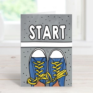 Card for a Runner | Card for a Walker | Courage to Start Card ...