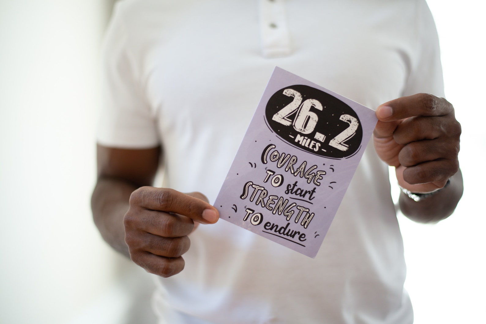 MARATHON Finisher (26.2 Miles) - Congratulations Card for a Runner ...