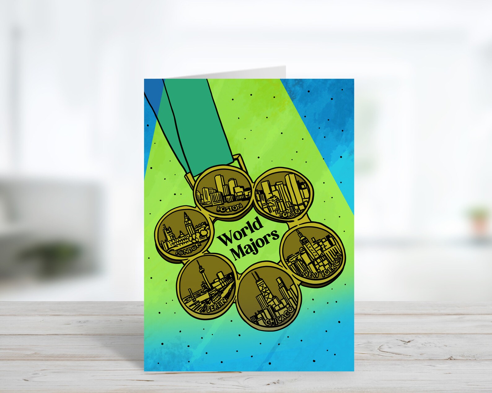 World Major Marathons - Congratulations 6 Star Chaser Card | Boston ...