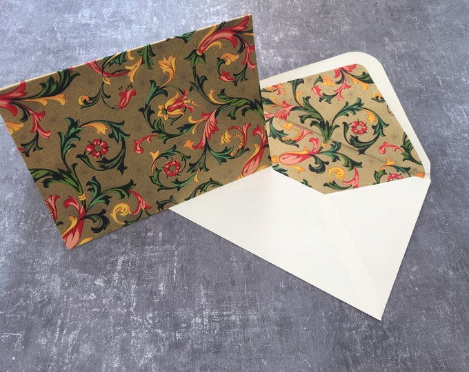 Florentine Stationery Italian Stationery by AnnasPerfectPapers