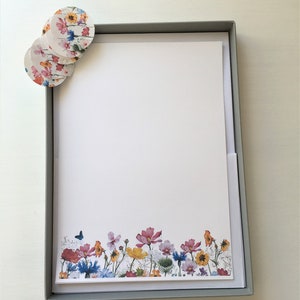 Meadow Flower Letter Writing Paper letter Writing Paper writing Set ...