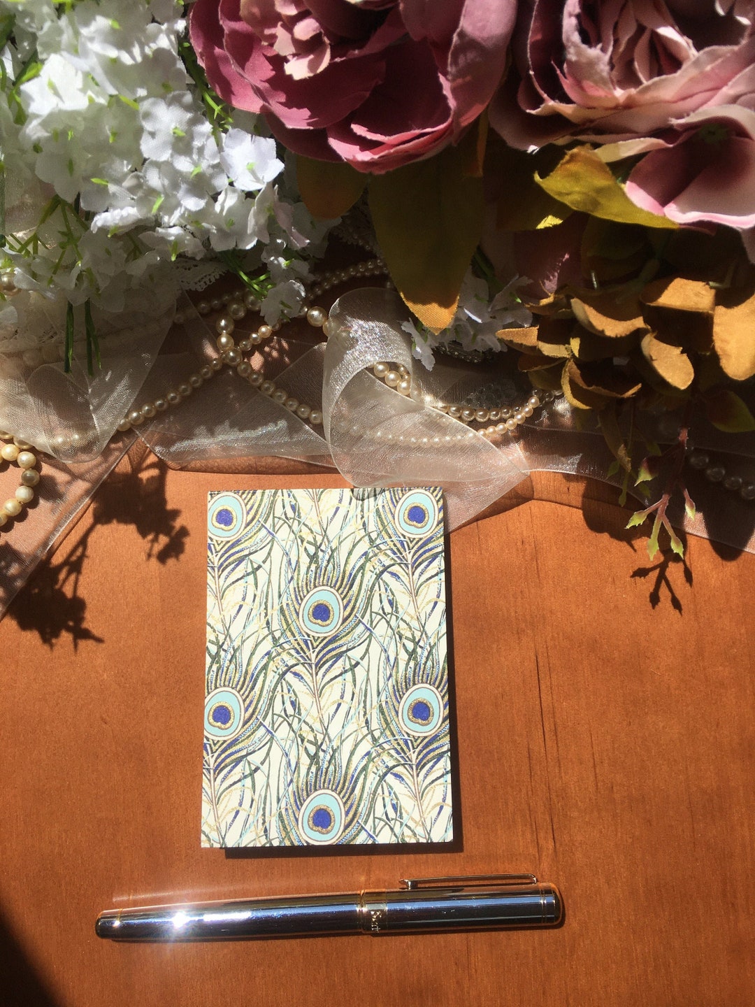 Florentine Notepad, Luxury Notepad , Desk Pad, Writing Pad, Stationery ...