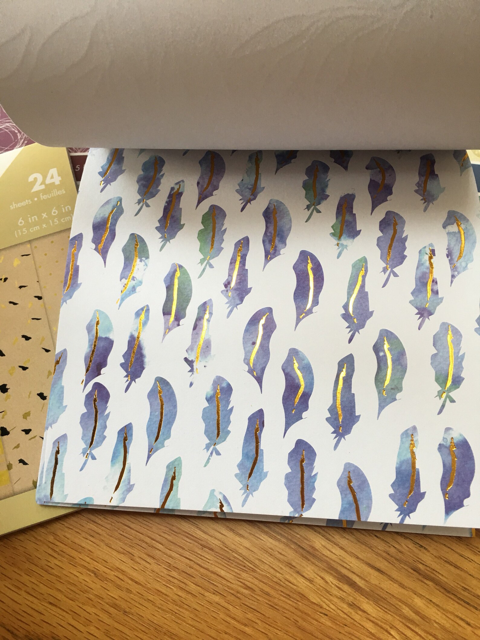 5 Assorted Paper Pads Paper Pad6x6craft Stackassorted | Etsy