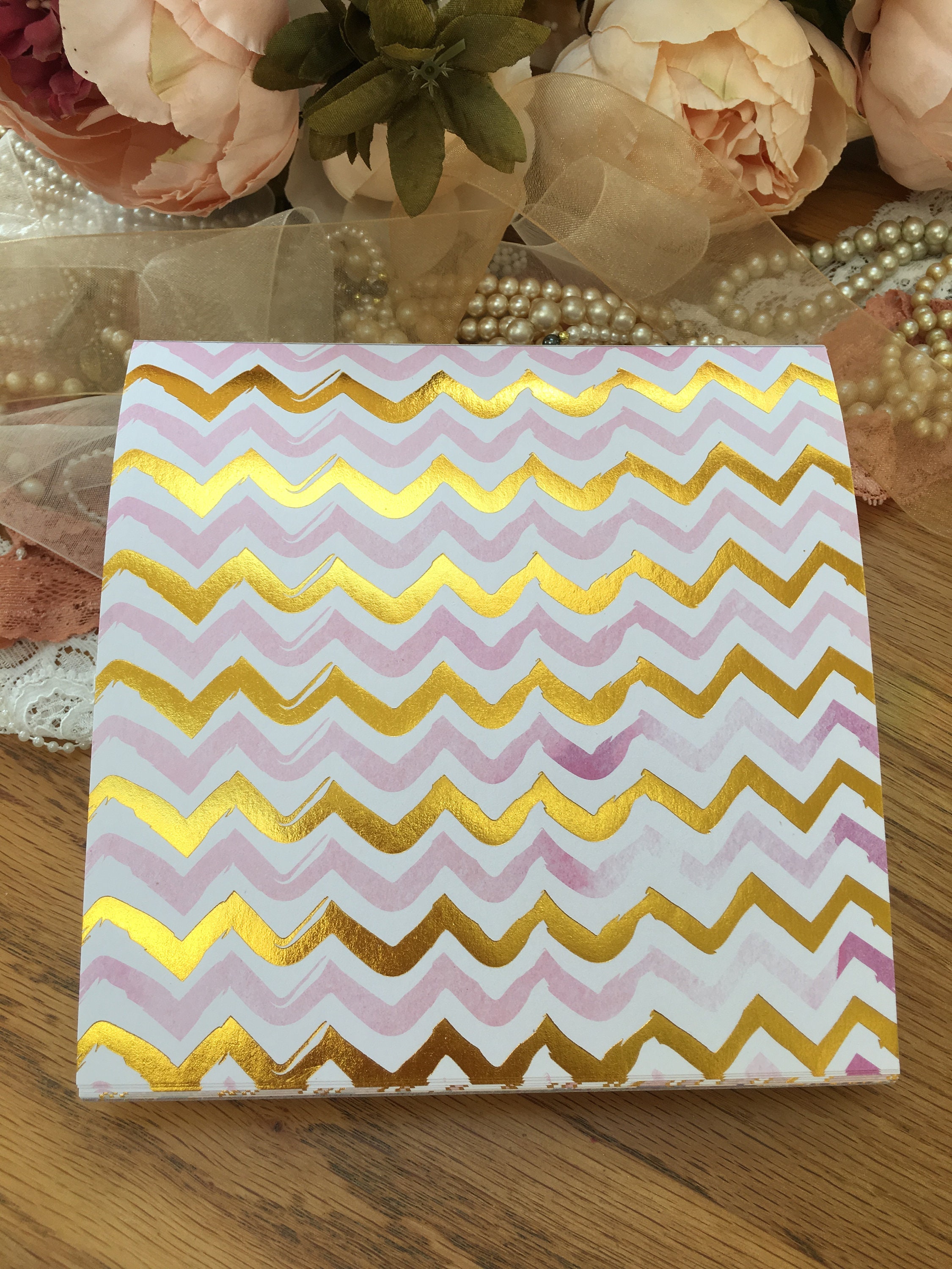 5 Assorted Paper Pads Paper Pad6x6craft Stackassorted | Etsy