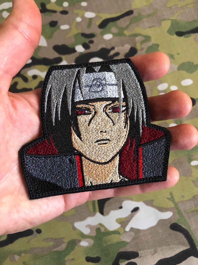 Naruto Itachi Uchiha Anime Patch Velcro - Etsy