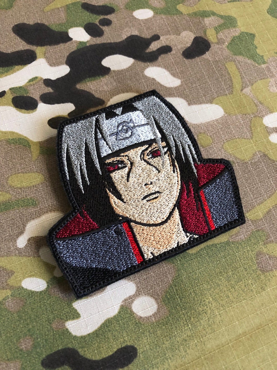 Naruto Itachi Uchiha Anime Patch Velcro - Etsy