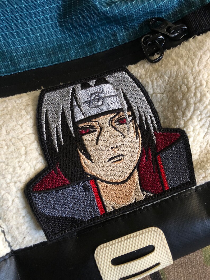Naruto Itachi Uchiha Anime Patch Velcro - Etsy