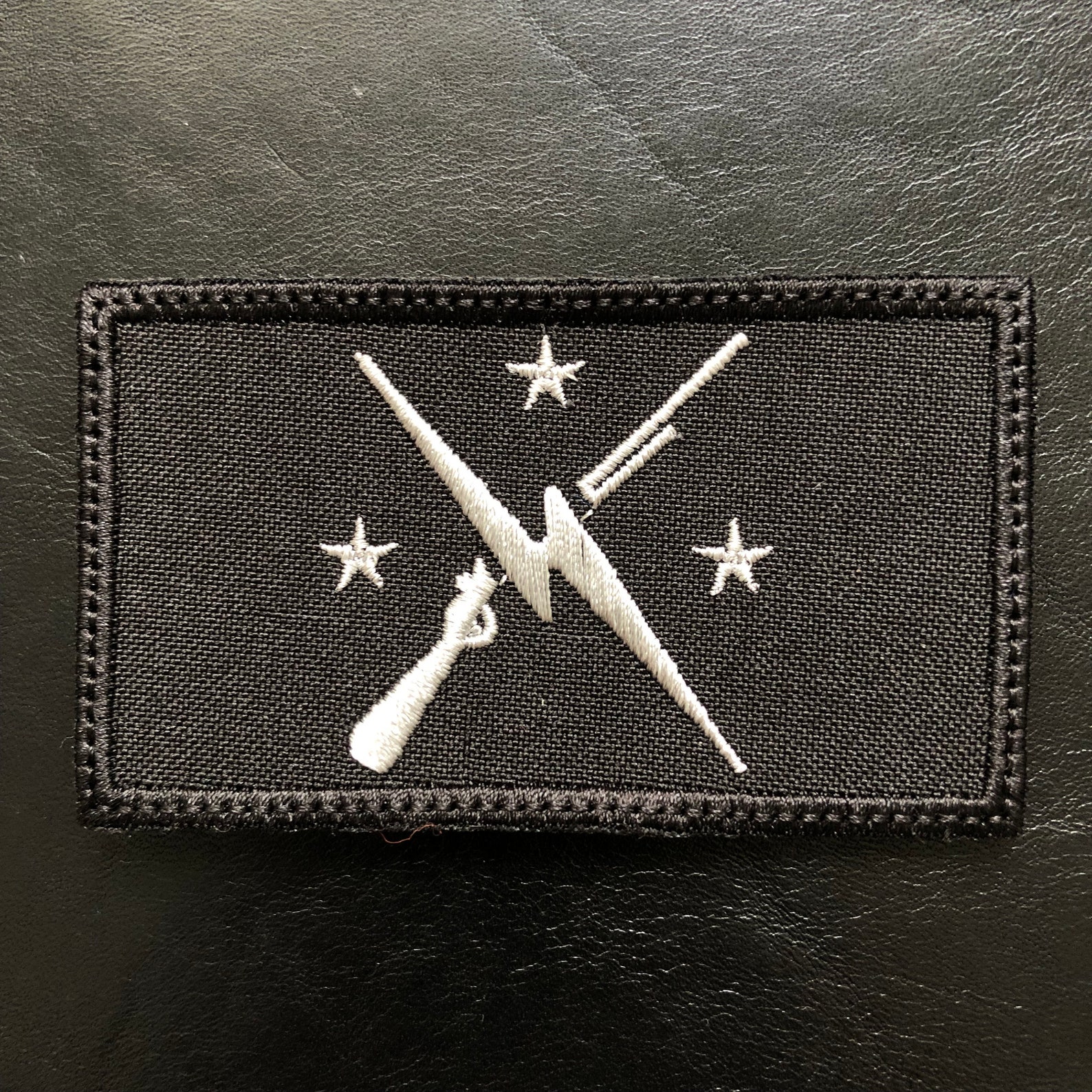 Minuteman Embroidered Patch Morale Hook Fastener Backing - Etsy