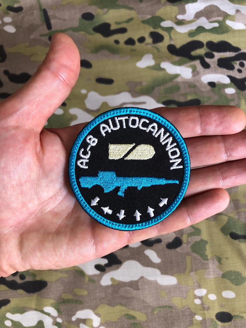 Helldivers 2 AC-8 Autocannon Morale Patch Velcro - Etsy