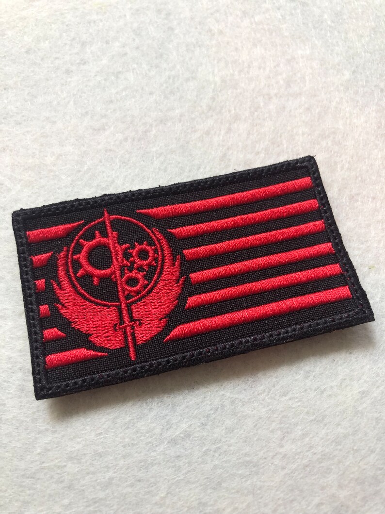 Fallout Brotherhood of Steel Patch Velcro - Etsy