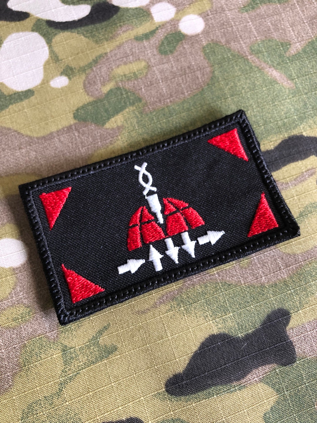 Helldivers 2 Orbital Railcannon Strike Morale Patch Velcro - Etsy
