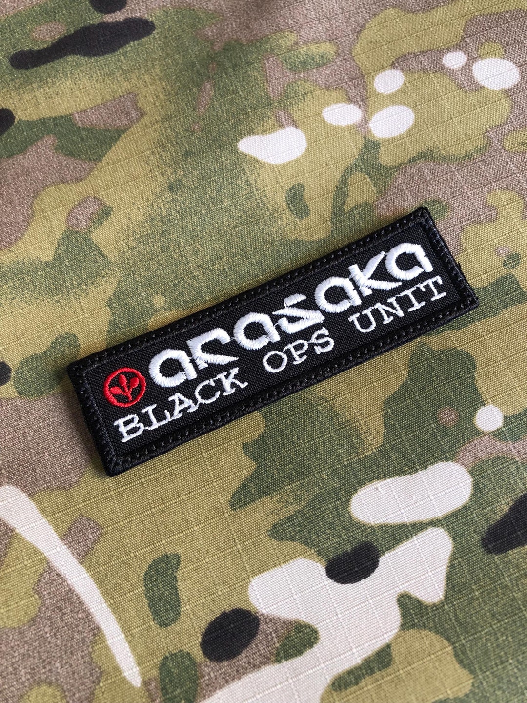 Cyberpunk 2077 Black Ops Unit Embroidered Morale Patch Hook Fastener ...