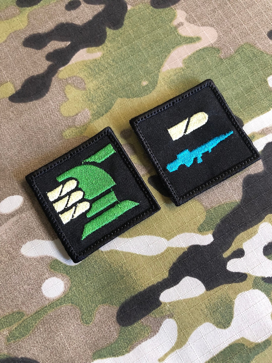 Autocannon Sentry Helldivers 2 Velcro Patches - Etsy