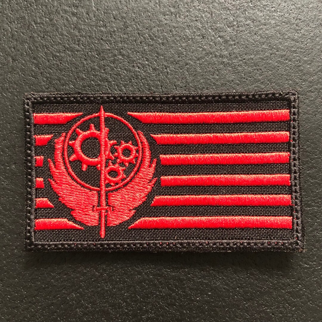 Fallout Brotherhood of Steel Patch Velcro - Etsy