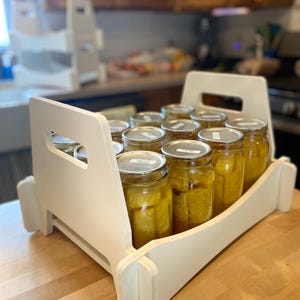 PVC Canning Caddy “100% Water Reaistant” (3 Racks) - Etsy