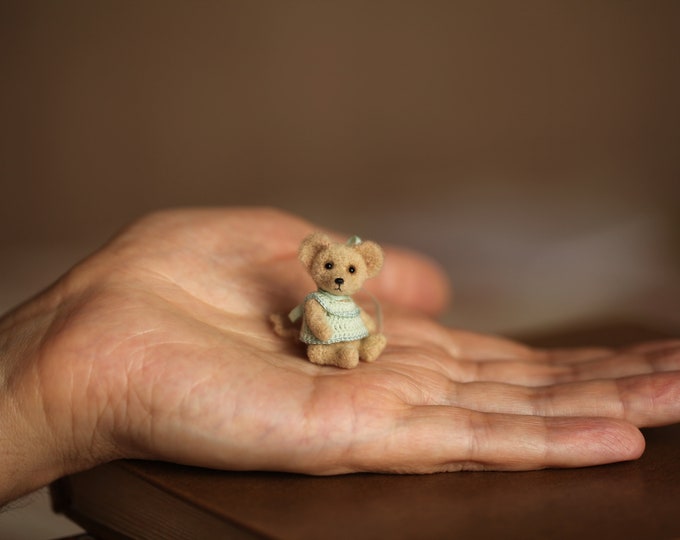 Mouse Miniature Mouse Crochet Mouse Thread Mouse Kamilakw Artist Mouse ...
