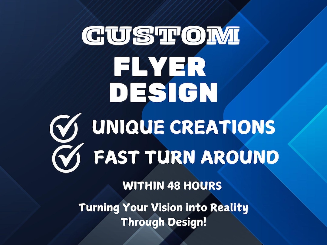 I Will Create a Custom Flyer for Your Business, Custom Flyer Design ...