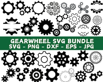 Gears SVG Bundle - Etsy