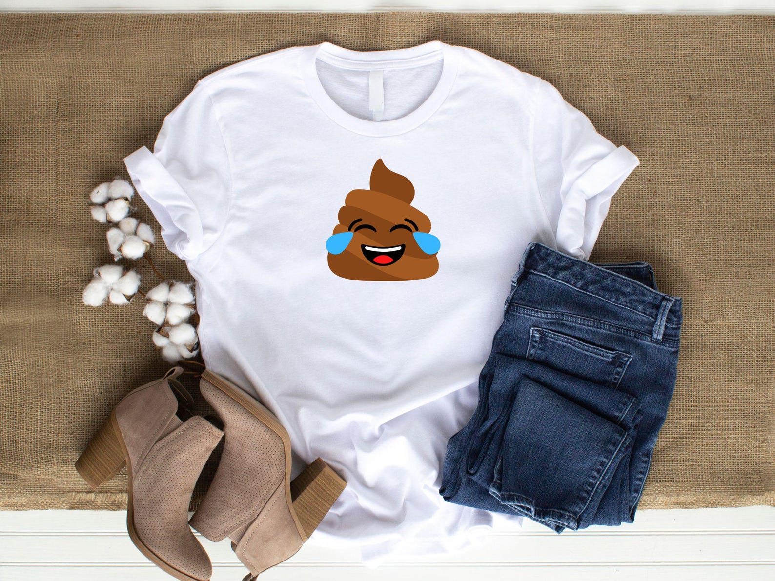 Poop Emoji Svg, Poop Emoji Svg Bundle, Poop Clipart, Layered Poop Emoji ...