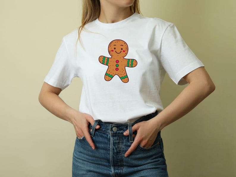 Gingerbread Man SVG Bundle: Christmas Cut Files (digital Download) - Etsy
