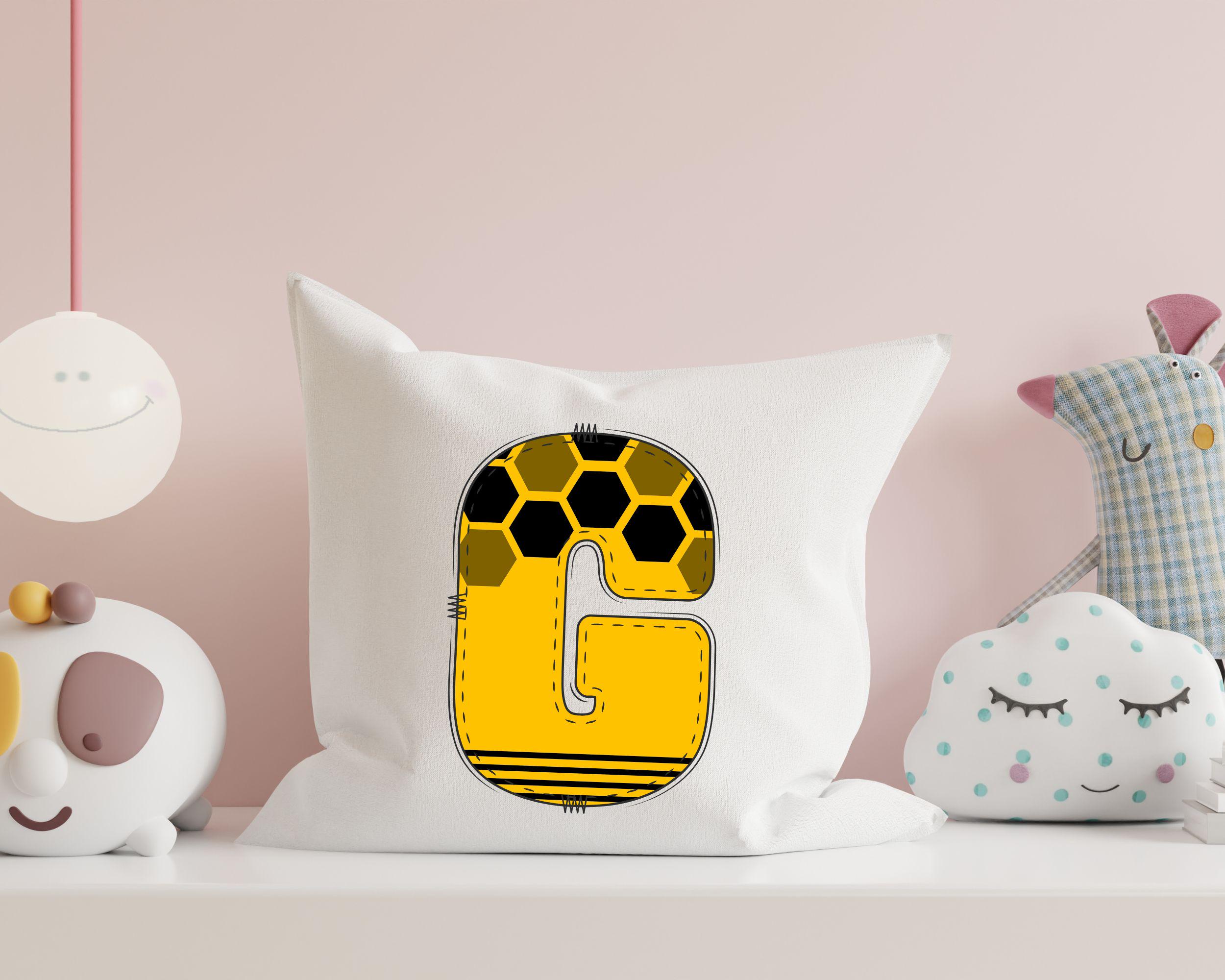 Cute Bee Doodle Alphabet Bee Alphabet Svg Cute Bee Font Svg Bee Doodle ...