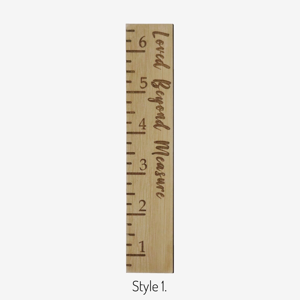 12th Scale Miniature Height Chart 1/12th Scale for Dolls - Etsy