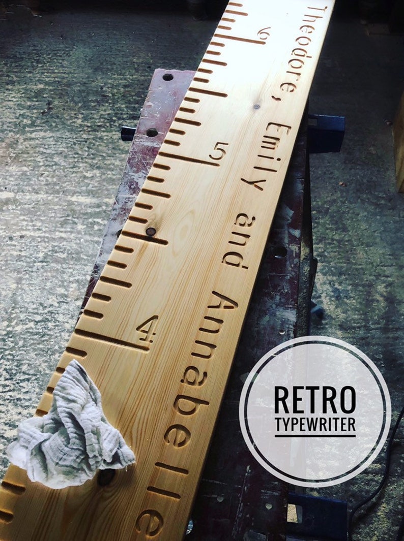 Personalised Wooden Height Chart Ruler Wooden Height Chart - Etsy