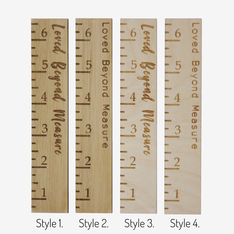 12th Scale Miniature Height Chart, 1/12th Scale for Dolls House, 1:12 ...
