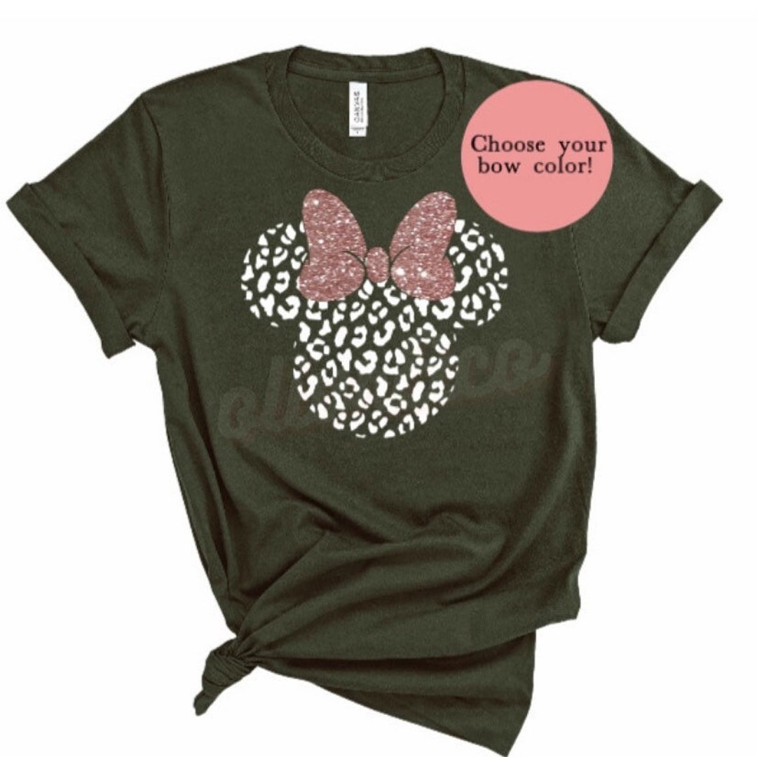 Leopard Print Minnie Shirt | Minnie Disney Shirt | Best Friends Disney ...