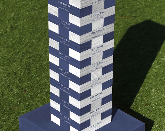 Custom Giant Tumbling Tower | Giant Jenga Game | Custom Giant Jenga ...