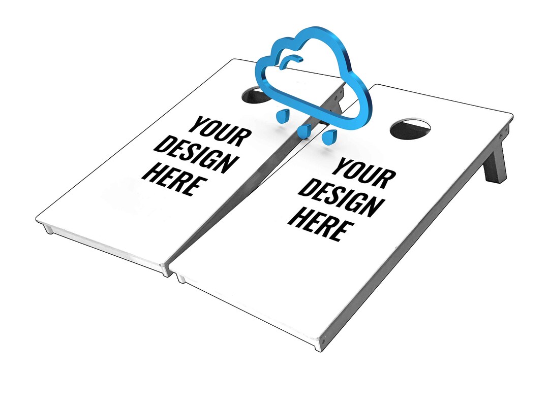 ALL WEATHER Pro Cornhole Board Set With All Weather Bags - Etsy