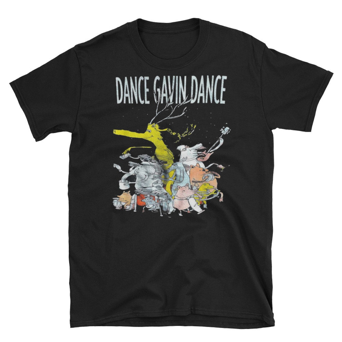 Funny T-shirt Dance Gavin Dance - Etsy