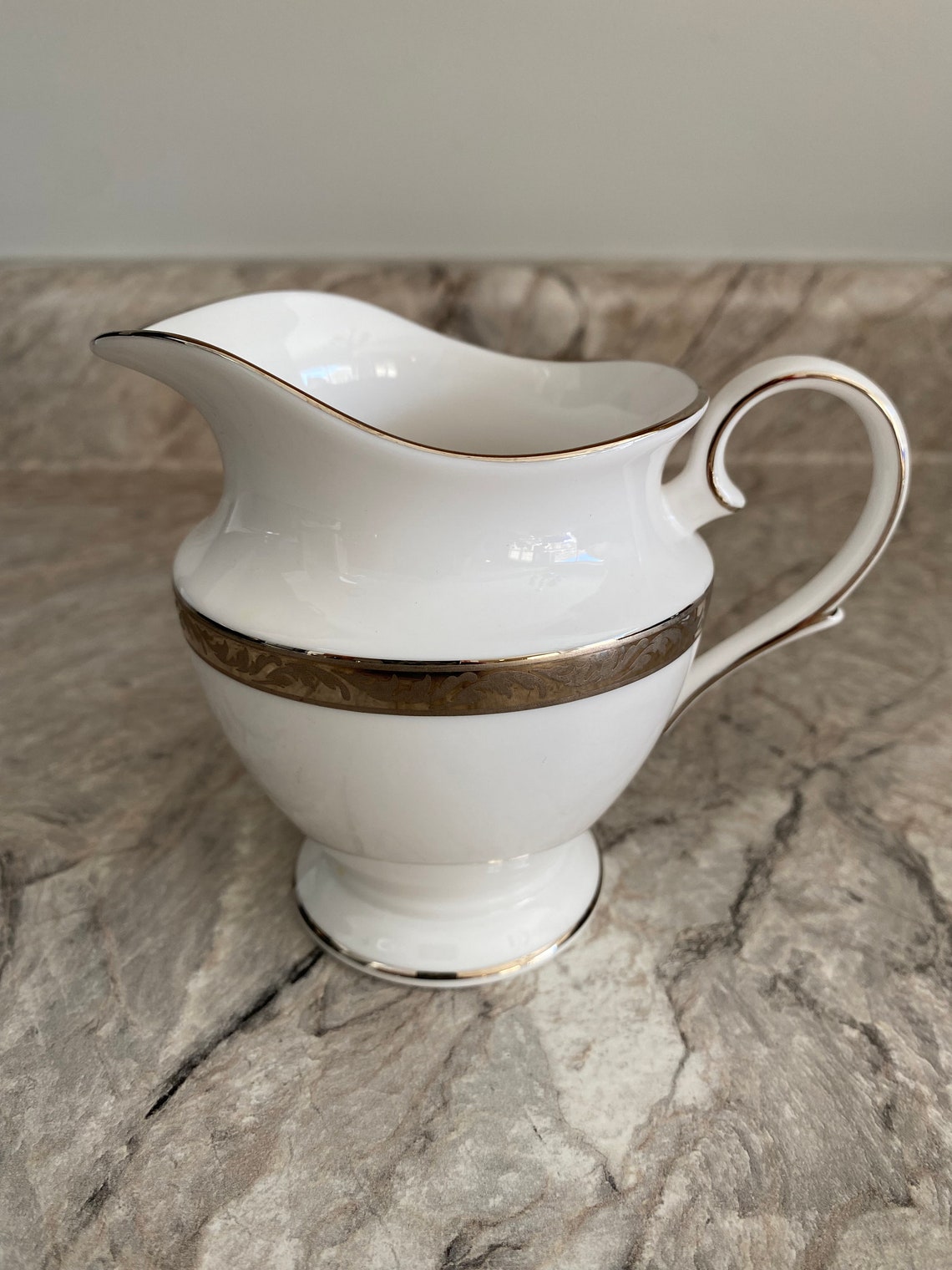 Lenox Classic Collection Landmark Platinum Creamer - Etsy
