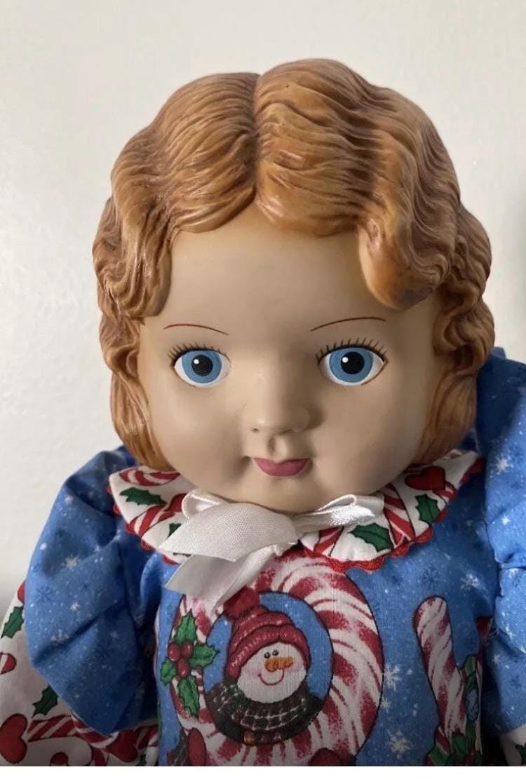 Vintage 1991 Vinyl Pansy Daisy Kingdom Doll Candy Cane Dress - Etsy