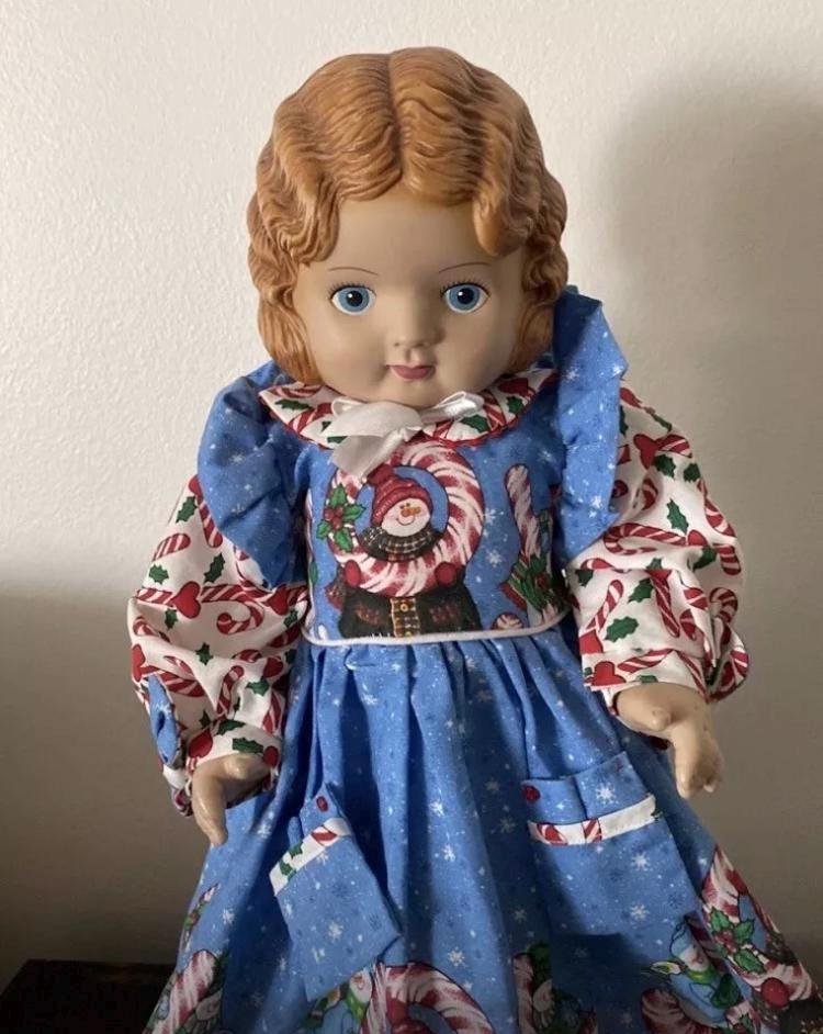 Vintage 1991 Vinyl Pansy Daisy Kingdom Doll Candy Cane Dress - Etsy