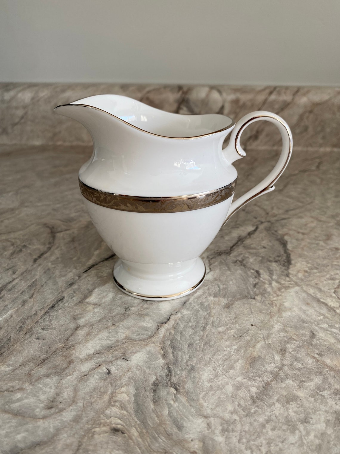 Lenox Classic Collection Landmark Platinum Creamer - Etsy