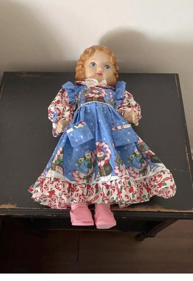Vintage 1991 Vinyl Pansy Daisy Kingdom Doll Candy Cane Dress - Etsy