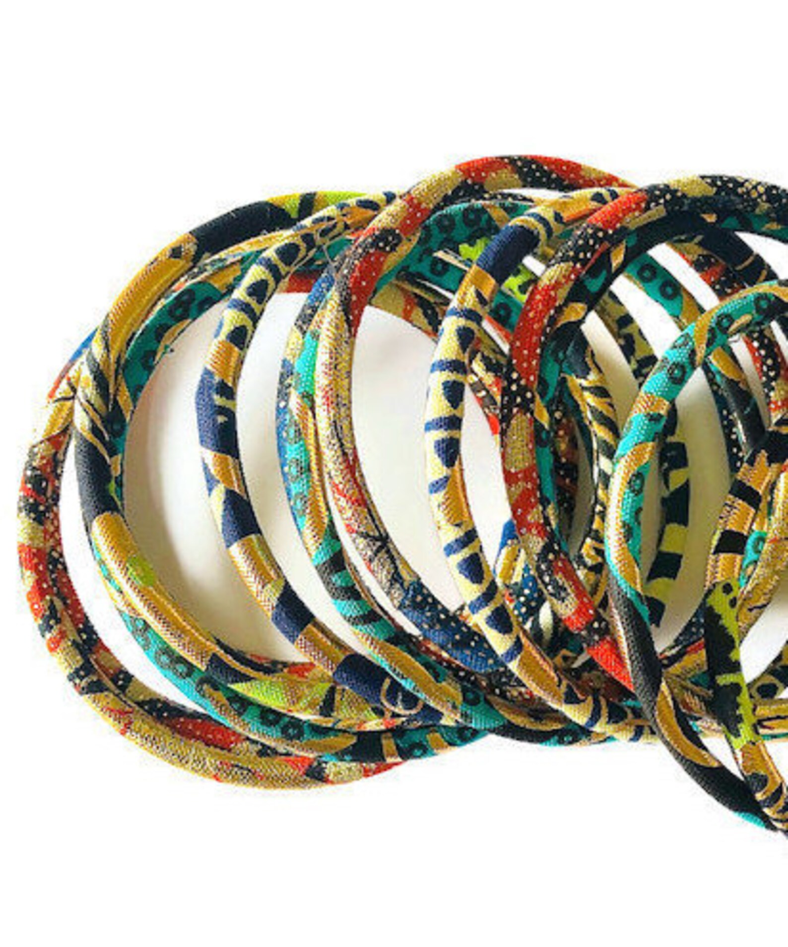 Ankara Bracelet , African Print Bracelets - Etsy