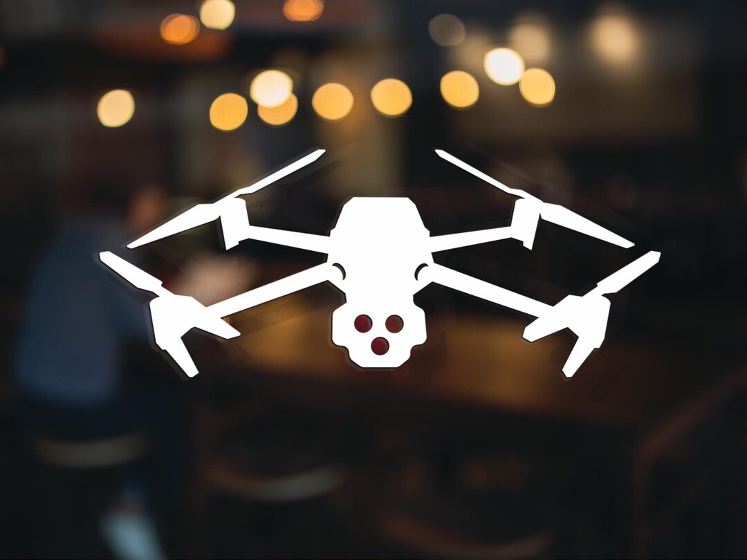 Drone Vinyl Decal Sticker Wall Window Car Decal - Etsy