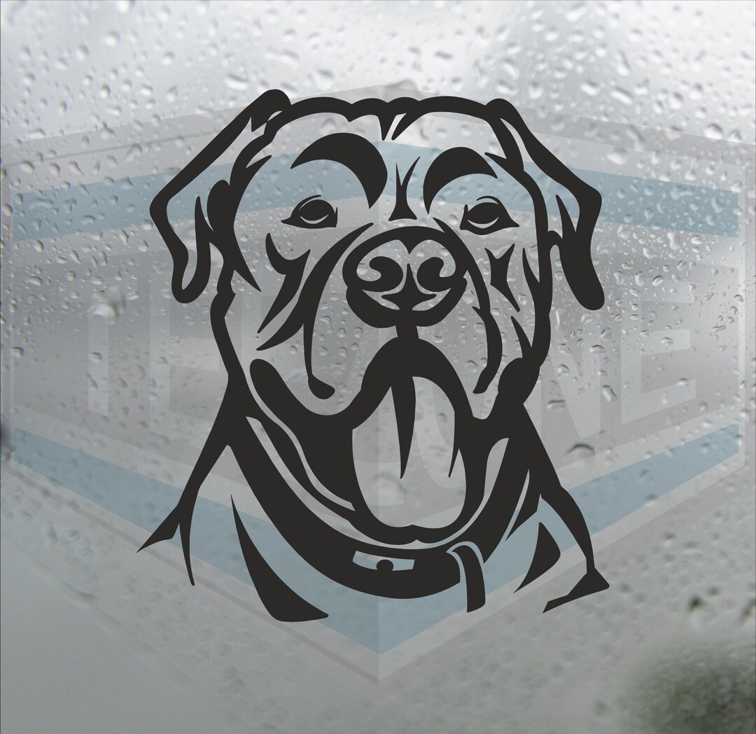 Cane Corso Vinyl Decal Dog Sticker for Car Window Bumper Wall - Etsy