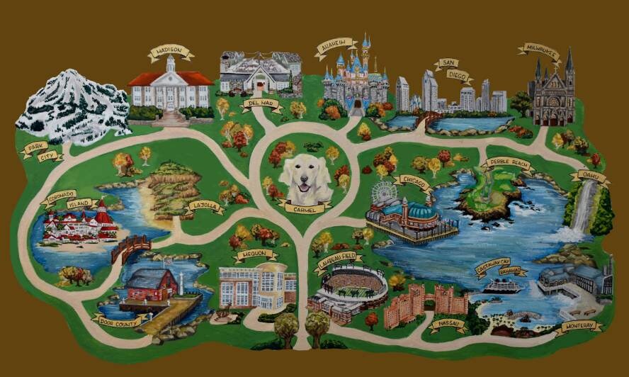 Illustrated Table Plan | Wedding Seating Chart | Venue Drawing | Travel ...