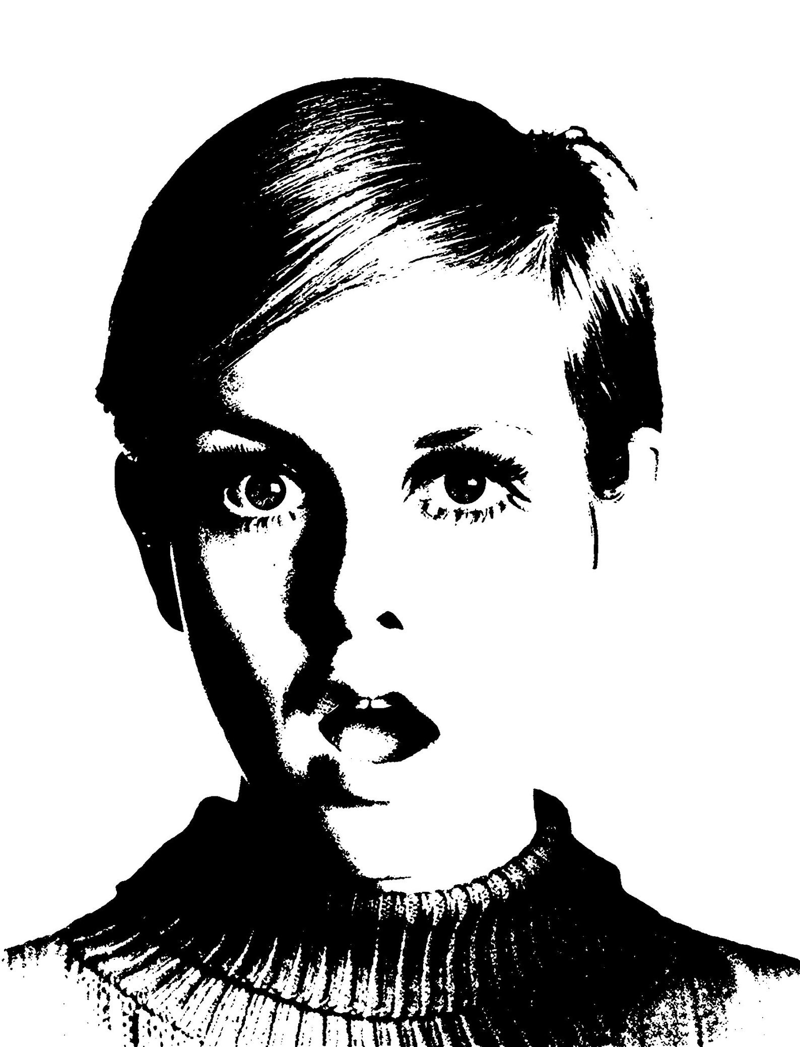 TWIGGY Art Print Twiggy Art Wall Art Office Art Wall - Etsy