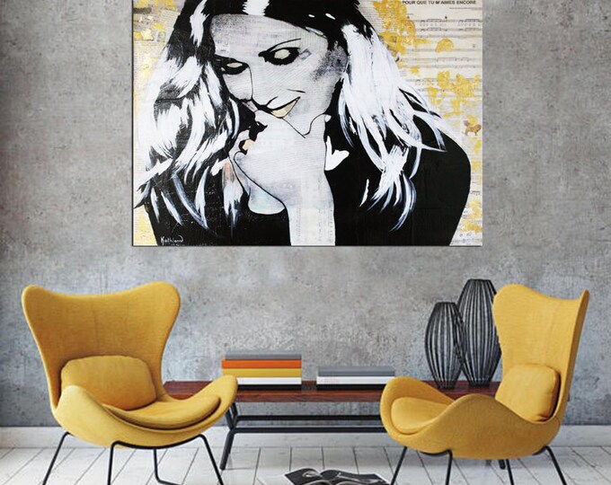 Celine Dion Art Print Celine Dion Print Portrait Modern Art - Etsy France